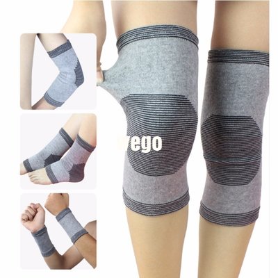Bamboo Charcoal Knee Support Elastic Compression Sleeve( 1 Pair)