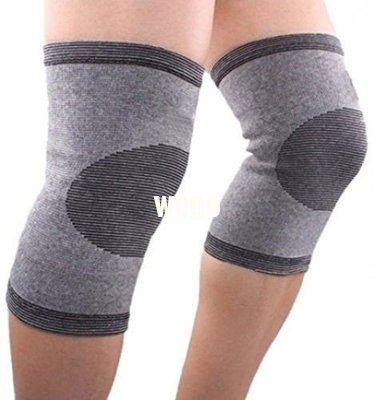 Bamboo Charcoal Knee Support Elastic Compression Sleeve( 1 Pair)
