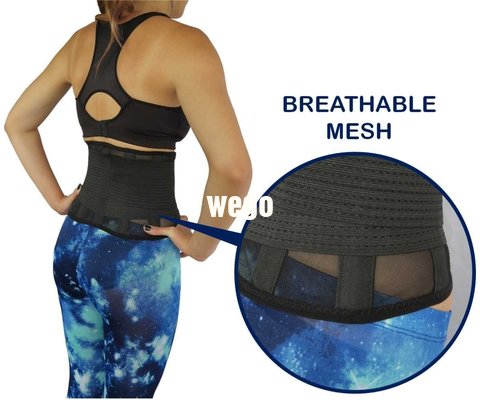 Breathable Mesh Lower Back Pain Relief Lumbar Support Belt for Treatment of Sciatica