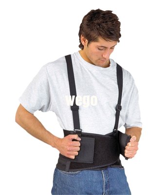 Light Back Brace for Men - Lumbar Support for Lower Back Pain belt