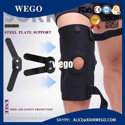 Neoprene Adjustable Hinged Knee Support Brace Patella Strap Pain Relief