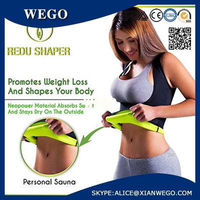 Women's Hot Shapers Shirt - Redu Shaper Belt Tecnomed Thermo Slimming