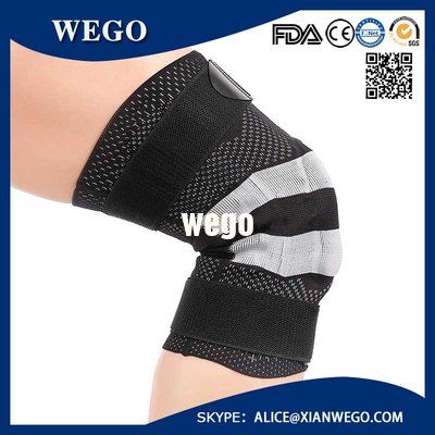 Knee Compression Brace Leg Sleeve Joint Injury relief Basketball Running