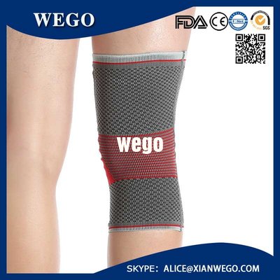 Compression Full Knee Support Brace Sleeve Silicone Padded Pain Relief Gym Sport