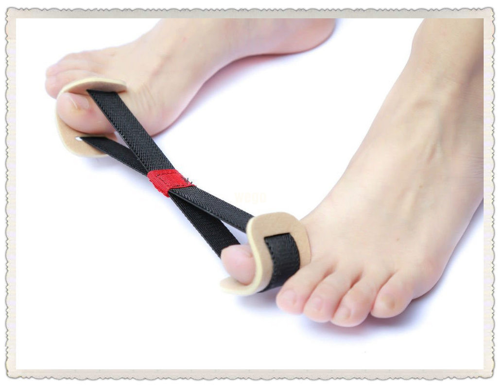 Toe Strape Hallux Valgus Corrector Bunion Straightener Belt Foot Pain Relief