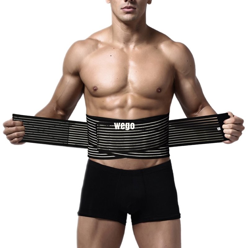 Adjustable Waist Trimmer Belt ,Waist Slimmer For Men & Women / Stomach Body Wrap