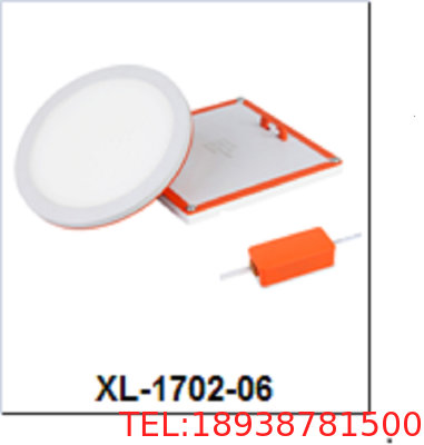 Wholesale  new narrow side 6R 10W 16W  22W Round/Square white PS LED Panel Light