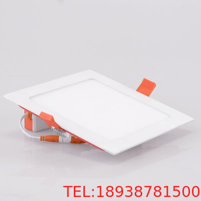 Wide Side Panel Lamp 6W 12W  18W Round/Square LED 85-265V 2 Years Warranty Panel Light
