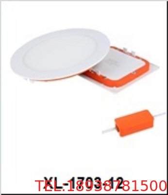 Wide Side Panel Lamp 6W 12W  18W Round/Square LED 85-265V 2 Years Warranty Panel Light