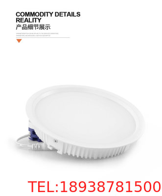 2018 hot sale energy saving 3W 6w 12W  15W 18W  30W 24 W   round shape slim surface mounted round led panel