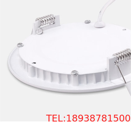 CE Rohs Ultra narrow edge Integrated Driver Led downlight 3w 4w 6w 12w 24w/18w/15w/9w Round/ square  led panel light