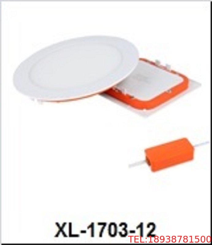 Wide Side Panel Lamp 12W Round LED 85-265V 2 Years Warranty Panel Light