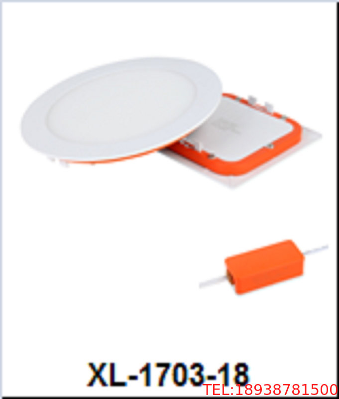 Wide Side Panel Lamp 6W 12W  18W Round/Square LED 85-265V 2 Years Warranty Panel Light
