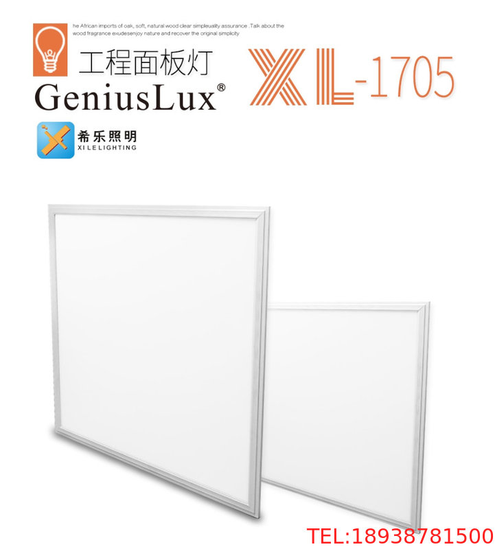 LED engineering panel light  36W 48W Square LED 85-265V 2 Years Warranty Panel Light
