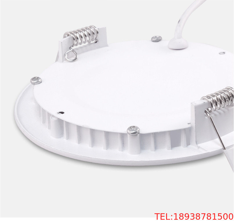 CE Rohs Ultra narrow edge Integrated Driver Led downlight 3w 4w 6w 12w 24w/18w/15w/9w Round/ square  led panel light