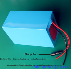 China 48v 36V 1000W Electric Bike Lithium Battery 48V 30Ah Li-ion 18650 battery with 30A BMS supplier