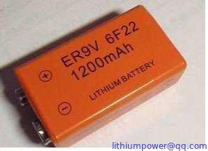 China factory supply high temperature CR9v  lithium battery supplier