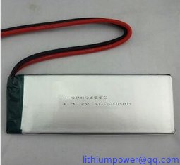 China High Discharge20C lipo Lithium Polymer Battery 3.7V 5000mah 1043125 supplier