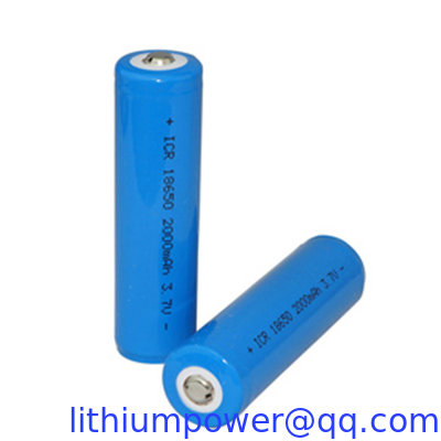 -40 Degree Low Temperature 18650 3.7v 2000mah Rechargeable Lithium ion Battery supplier