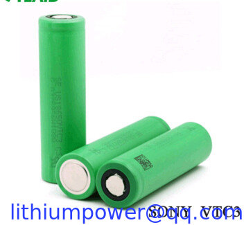 Japan sony  vtc3 High discharge rechargeable new 18650 1600mAh 3.7v battery for sony supplier