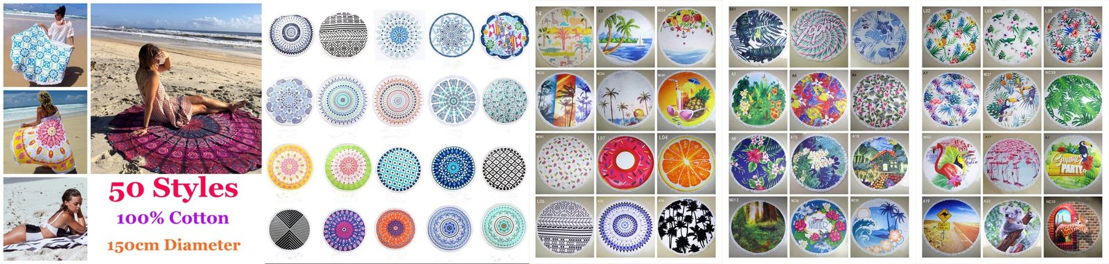 China best Round Beach Towel on sales