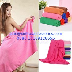 China 70*140cm Absorbent Microfiber Bath Beach Towel Drying Washcloth Swimwear Shower Portable supplier