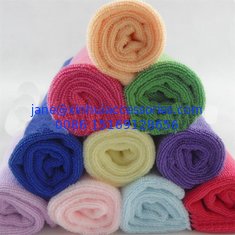 China 25*25cm Absorbent Microfiber multifunctional Square Car & Kitchen Cleaning Towel supplier