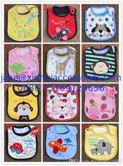 China Infant saliva towels 3-layer Baby Waterproof bibs Baby wear accessories kids cotton apron supplier