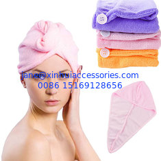 China New Fashion 60*22cm Microfiber Absorbent Magic Quick Dry Hair Cap Dry Hair Hat Dry Hair supplier