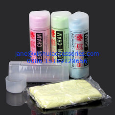 China 43*32cm Compressed Car Cleaning Magic Towel Charm PVA chamois,PVA towel, CarCleaning Cloth supplier