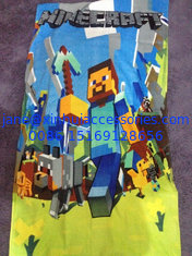 China 70*140cm(28''*55'')Minecraft Summer Swimming Beach Towel Bath Towel Cotton Mincraft Towel supplier