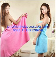 China 70cm*140cm(28"*55") Microfiber Plush Thicken Soft Quick-Drying Bath Towels Micro-Plush supplier