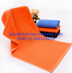 China 33*73cm(13''*29'')Hotel Beauty Salon One Color Cotton Face Towel Hand Towel Hair Towel supplier
