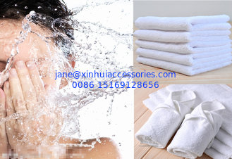 China White Towel Small Square 30*30cm Cotton Solid White Soft Absorbent Hand Towel Face Towel supplier