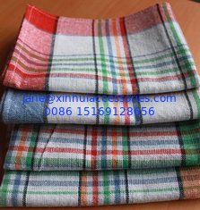 China 50*70Cotton Kitchen Tea Towels yarn-dyed plaid tea towel cover cloth napkins kitchen towel supplier
