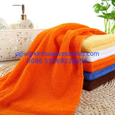 China 14''*30'' 100g Cotton Soft Face Towel Hand Towel High Quality Towel Home Pure Color Towel supplier