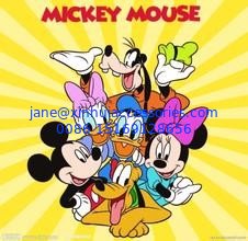 China Disney Cartoon Beach Towel 100% cotton velour custom design reactive printed beach towel supplier