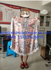 China custom design 100CM small children round beach towel children beach towel supplier