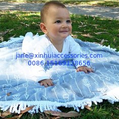 China microfiber custom children small round beach towel kids round towels kids roundies supplier