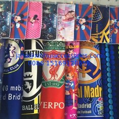 China Small MOQ Cheap Price Microfiber Sublimation Printed Beach Towel supplier