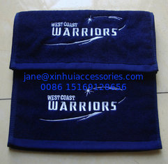 China Cheap 100% cotton custom embroidered gym/sports/fitness towel with custom logo supplier
