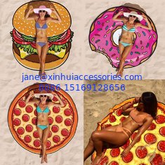 China 2017 New Beach Cover Up Round Tassel Cotton Beach Coverup Beach Mat Shawl Yoga Mat Letter Sarong Cloak Bathing Suit supplier
