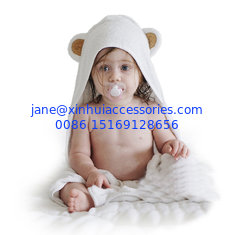 China China Wholesale cheap price  organic bamboo hooded baby towel hooded baby bath towel bamboo baby animal hooed towel supplier