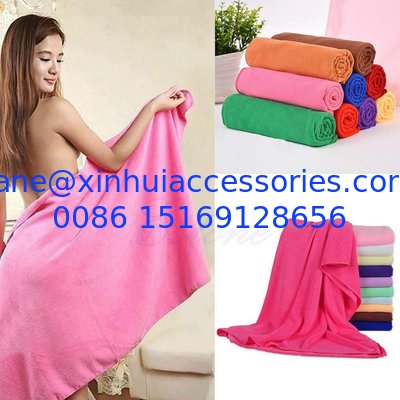 70*140cm Absorbent Microfiber Bath Beach Towel Drying Washcloth Swimwear Shower Portable supplier