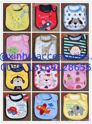 Infant saliva towels 3-layer Baby Waterproof bibs Baby wear accessories kids cotton apron supplier