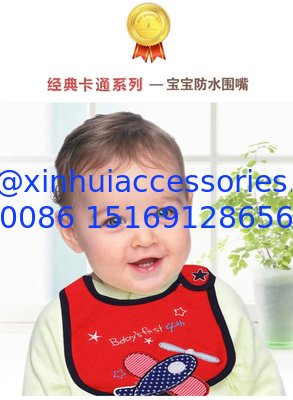 Infant saliva towels 3-layer Baby Waterproof bibs Baby wear accessories kids cotton apron supplier