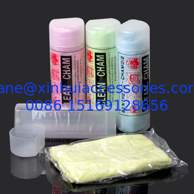 43*32cm Compressed Car Cleaning Magic Towel Charm PVA chamois,PVA towel, CarCleaning Cloth supplier