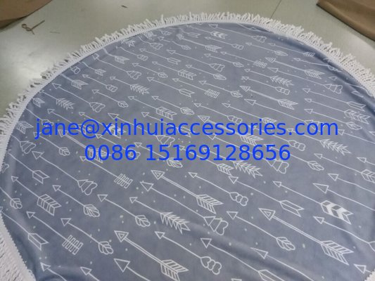 cheap microfiber small round beach towel kids round towels kids roundies wholesale supplier