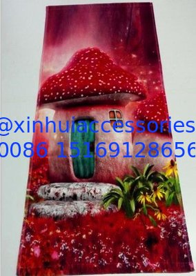 Factory Supply Small MOQ 100% Cotton Custom Print Beach Towel supplier