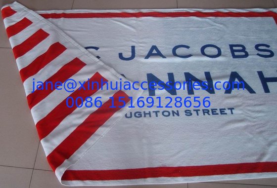 Uniqu 100% Cotton Good Quality Double Side Custom Print Beach Towel supplier